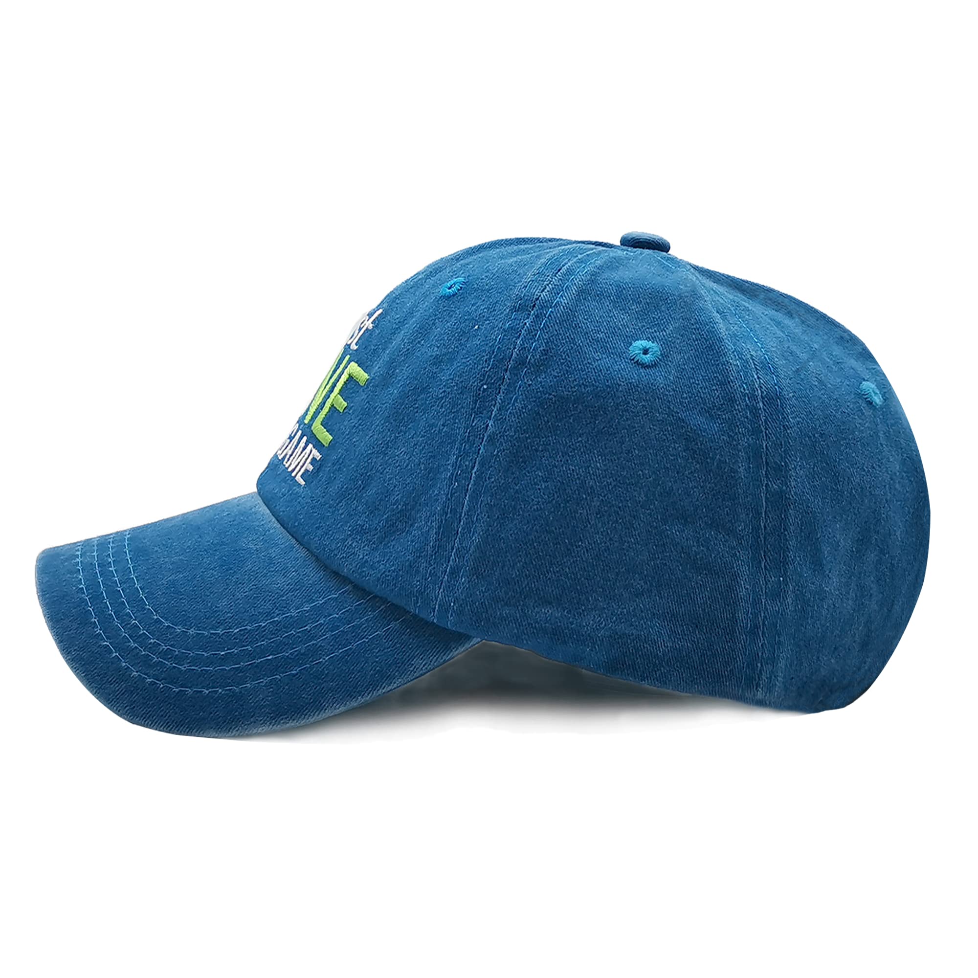 NVJUI JUFOPL Pickleball Hat for Men Women, Pickleball Gifts Embroidered Baseball Cap Blue