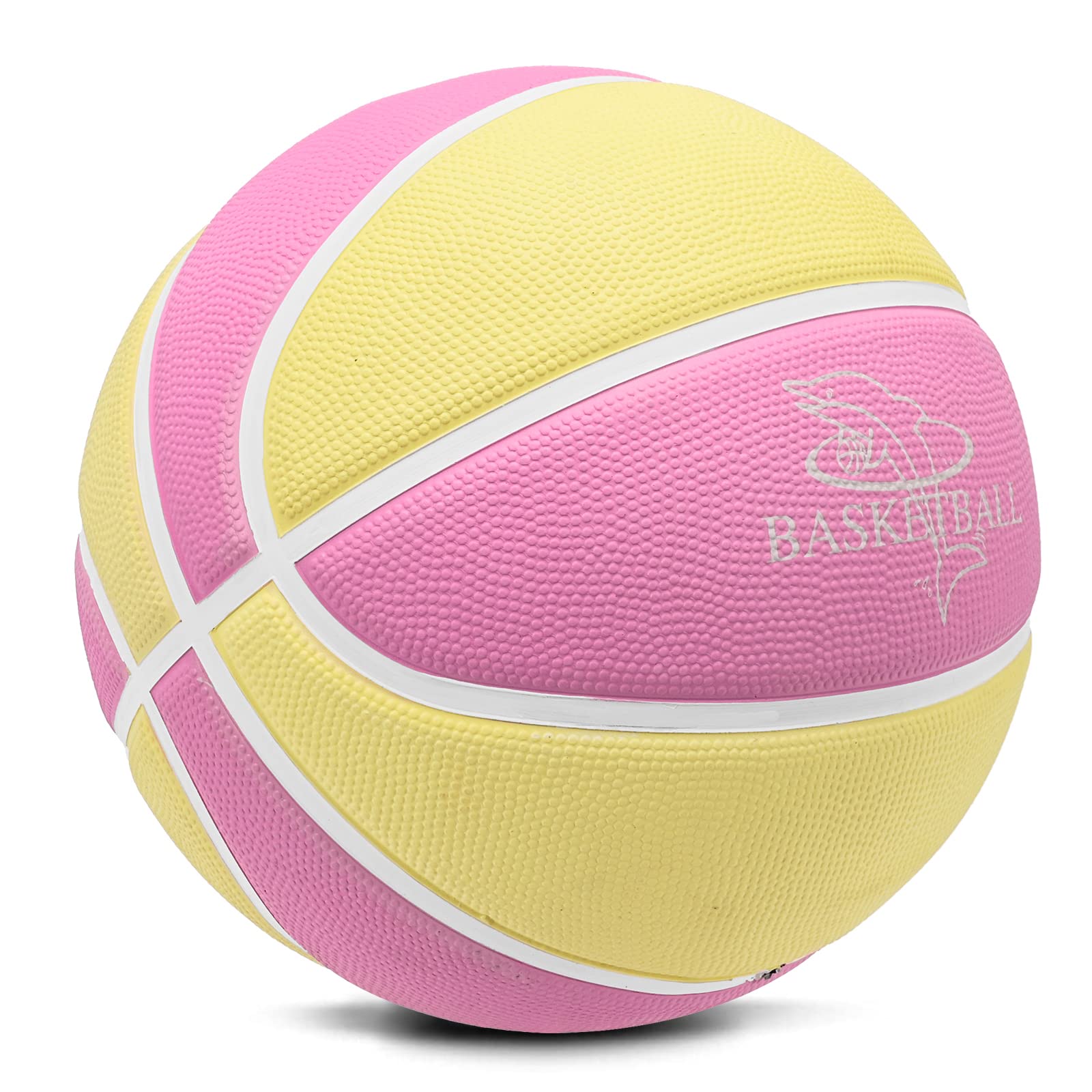 MSCYAE Youth Basketball Size 5(27.5"),Kids Basketball for Indoor Outdoor Pool Play Games or Practice Basketball Basic Skills (Best Gift for Children)