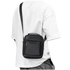 weplan crossbody bag for men, mini man purse,travel messenger shoulder bag for men, small side bags for mens