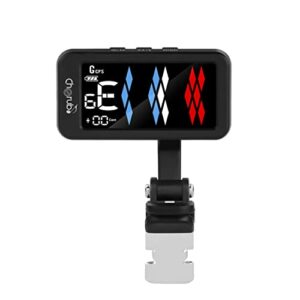 cherub rechargeable clip-on guitar tuner (wst-905li)