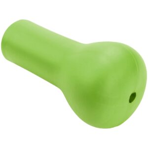 pteanecay rod butt cushion fishing cap,floating eva foam fishing rod cover for large fishing rods (green)