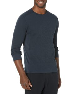 vince mens h thermal l/s crew, h coastal/coastal, x-small