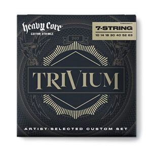 jim dunlop heavy core trivium guitar strings 10/63-7/set (tvmn10637)