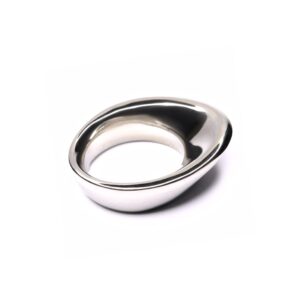 Vermil Lantern Silver Plus Thumb Ring (20x23 mm)