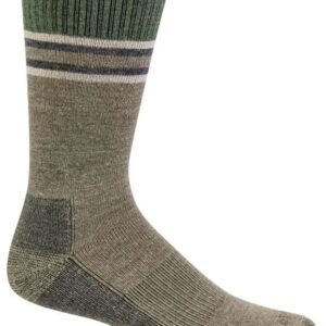 Sockwell Men's Canyon III Crew Sock, Khaki 2 - L/XL