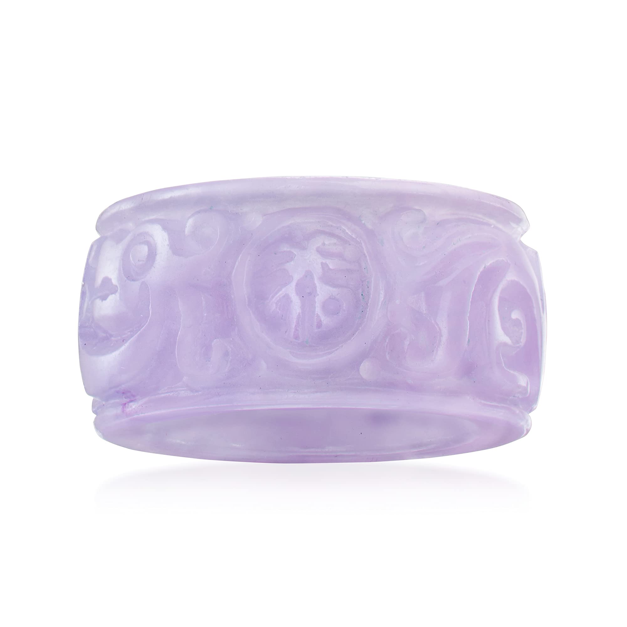 Ross-Simons Lavender Jade "Good Fortune" Ring. Size 7