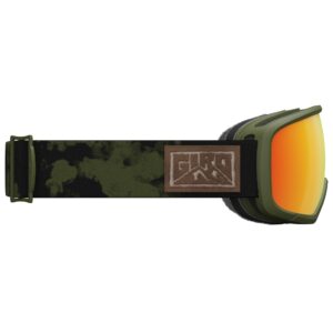 Giro Ringo Ski Goggles - Snowboard Goggles for Men, Women & Youth - Trail Green Cloud Dust Strap with VIVID Ember Lens