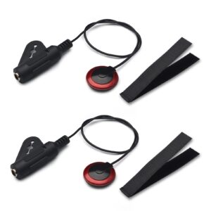 saphue 2pcs contact microphone piezo pickup for guitar mandolin ukulele violin banjo