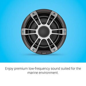 Garmin Fusion® Signature Series 3i Marine Subwoofers, 10" 600-watt Sports Gray Marine Subwoofer