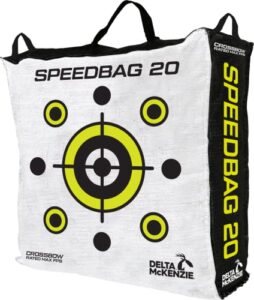 delta mckenzie speedbag 20'' target, white