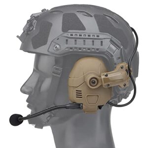 Shanyingquan Tactical Bluetooth Headset Noise Reduction OPS Core ARC Wendy M-LOK Helmet Tuning Noise Cancelling Headphones