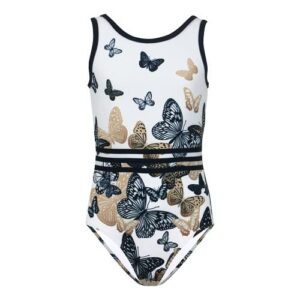 k-bee leotards butterfly kisses girls gymnastics leotard (child 11/12)