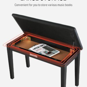 Donner DDP-300 Digital Piano + Donner Duet Piano Bench