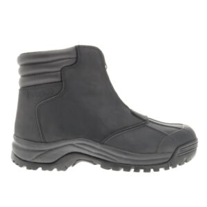 Propét Men's Blizzard Mid Zip, Black, 12 X-Wide US