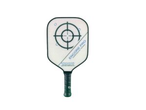 engage pickleball encore pro pickleball paddle - pickleball paddles with polymer core - usapa approved pickleball paddles pickleball rackets for adults - lite (sky blue)