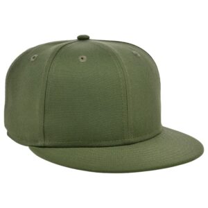 Lids Blank Dime Adjustable Snapback Hat Olive