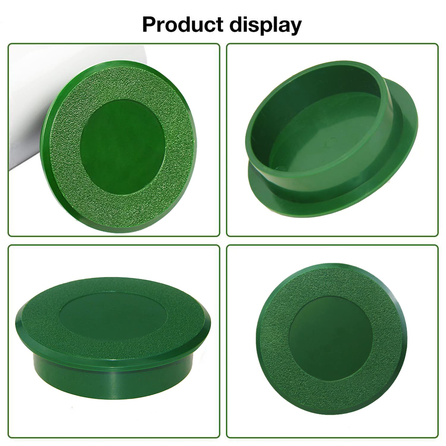 ZLY 4PCS Golf Cup Cover,Golf Hole Putting Green Cup Golf Practice Training Aids Green Hole Cup,for Outdoor Activities