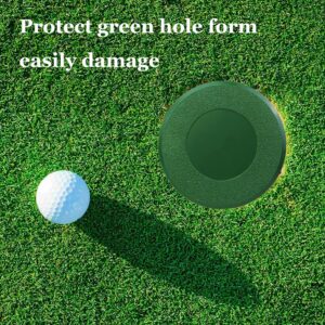 ZLY 4PCS Golf Cup Cover,Golf Hole Putting Green Cup Golf Practice Training Aids Green Hole Cup,for Outdoor Activities