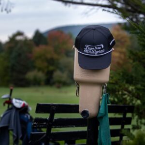 SHANKITGOLF Funny Golf Rope Hat Legalize Mulligans Adjustable Golf Hat Gag Gift Joke Black