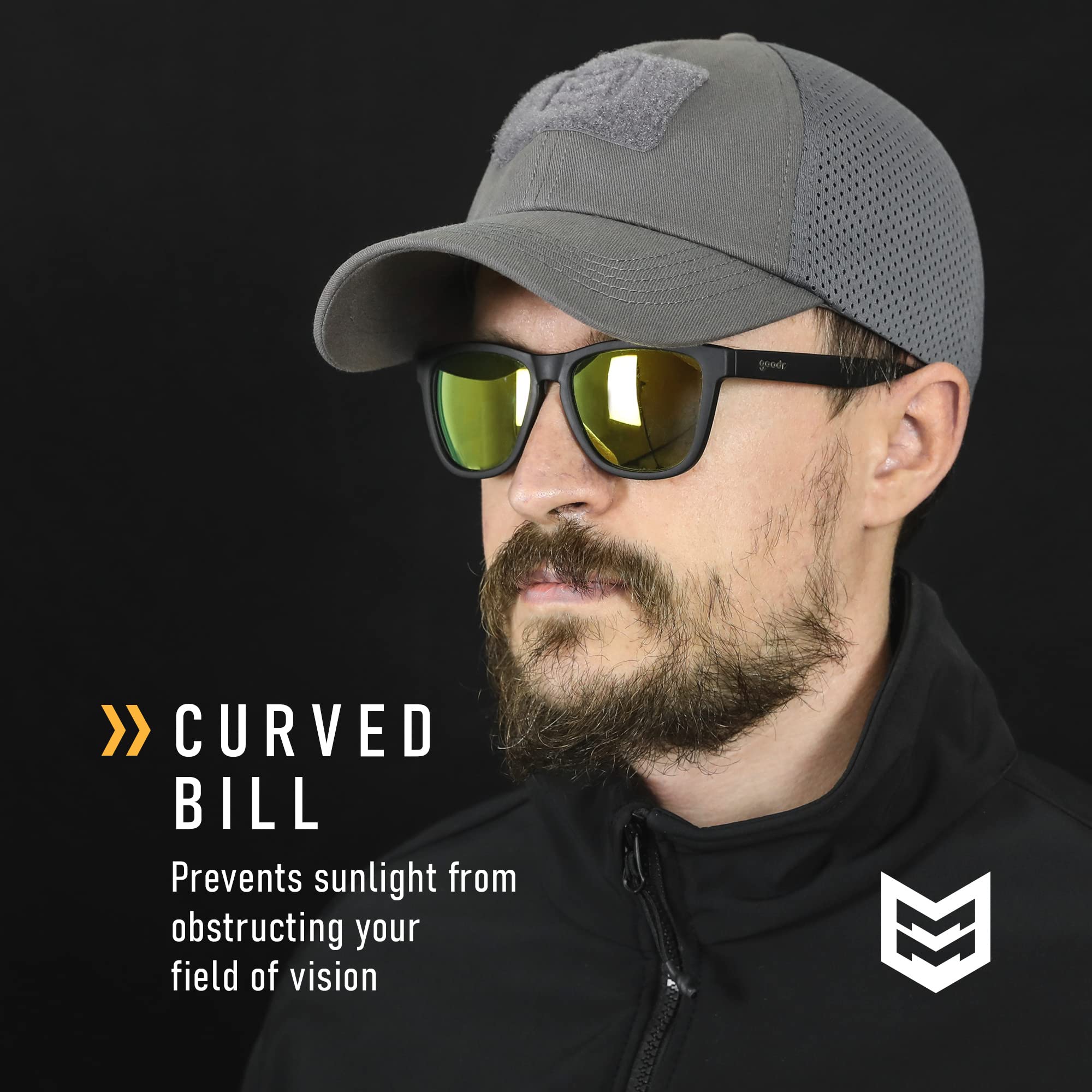 MISSION MADE Mesh Tactical Cap (Wolf Gray)