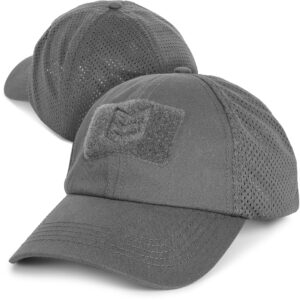 mission made mesh tactical cap (wolf gray)