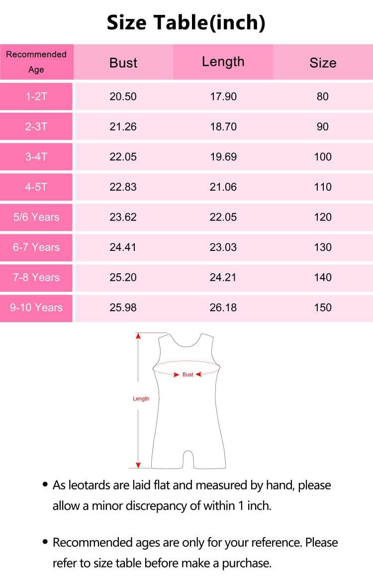 EQSJIU Leotards For Girls Gymnastics Size 5-6 With Shorts Black Pure Girls Tumbling Outfit Primary School Class 5/6 Years