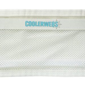 CoolerWebs® Large 20" Wide by 9" High White