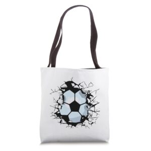 soccer ball football sport tote bag