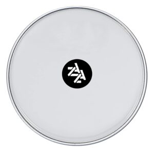 zaza percussion drum head for classic size egyptian darbuka doumbek (8.75''/0.5'' - transparent)