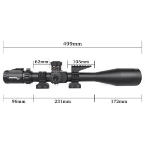 12-60X60SAL Long Range Rifle Scope 35mm Tube Side Parallax Adjustment with Scope（ KT12-60X60SAL ）