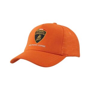 automobili lamborghini squadra corse travel hat (orange)