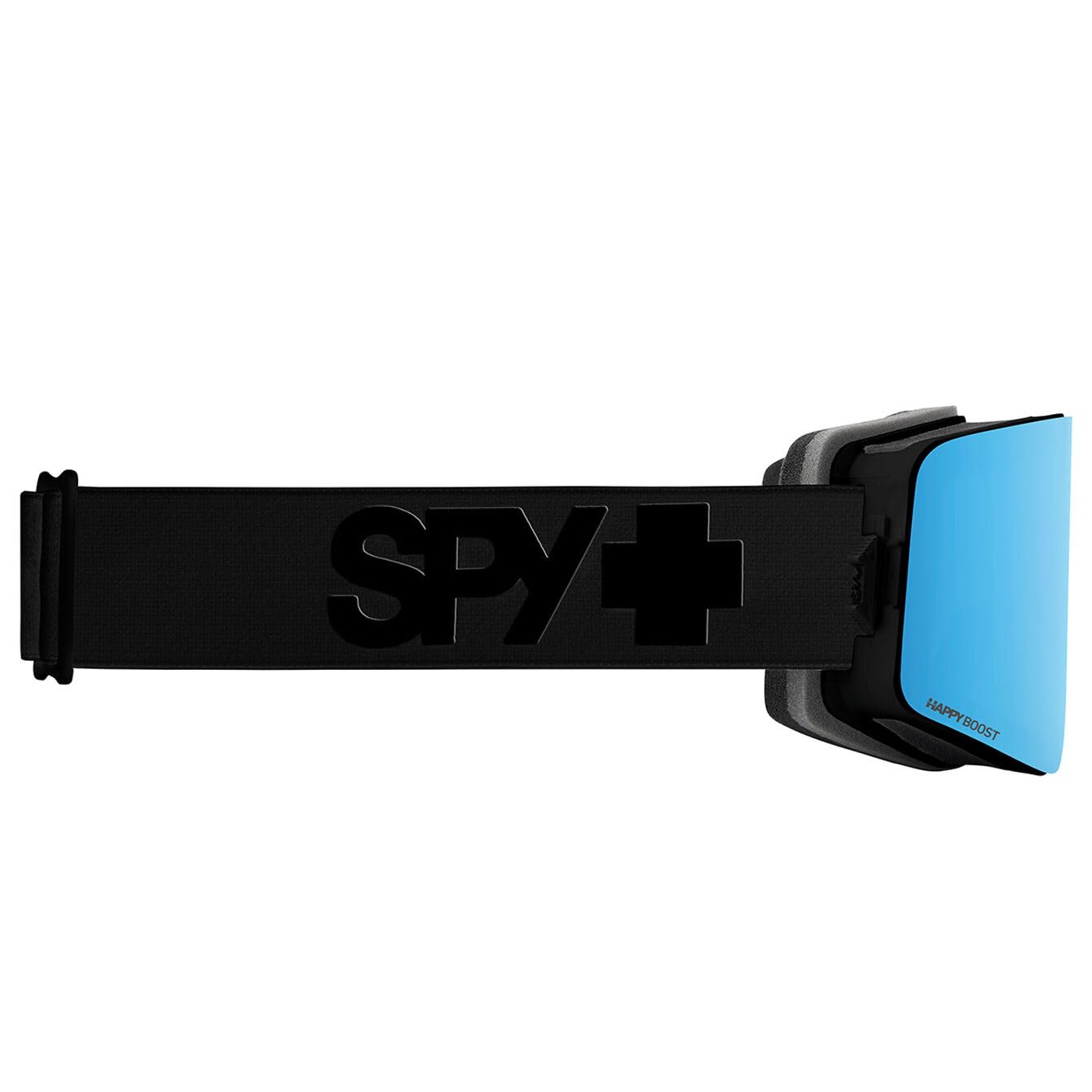 SPY+ - MARAUDER, Matte Black, Happy Boost Ice Blue Mirror + HB LL Coral, Medium-Large, Goggles, Unisex, Children