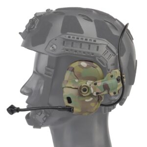 Tactical Headset Hunting Shooting Noise Reduction Headset for OPS Core ARC and Wendy M-LOK Helmet Head Mounted 2 in 1 GEN 6