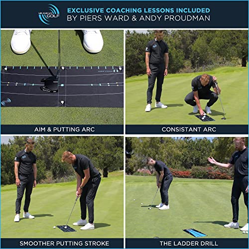 ME AND MY GOLF Stroke Trainer - Putting Arc and Aim Target - Includes Instructional Training Videos