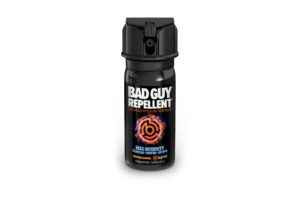 byrna bgr max pepper spray + tear gas | maximum stopping power | attacker tracker uv marking dye technology | military strength self-defense stream spray (2 oz)