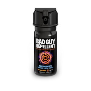 Byrna BGR MAX Pepper Spray + Tear Gas | Maximum Stopping Power | Attacker Tracker UV Marking DYE Technology | Military Strength Self-Defense Stream Spray (2 OZ)