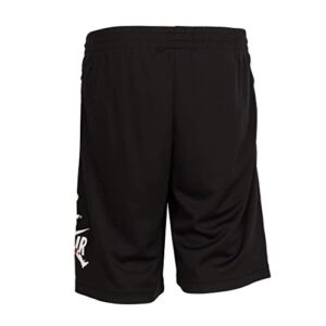 Nike Boy`s Air Jordan Jumpman Classics Shorts, Black/Gym Red/White, XL