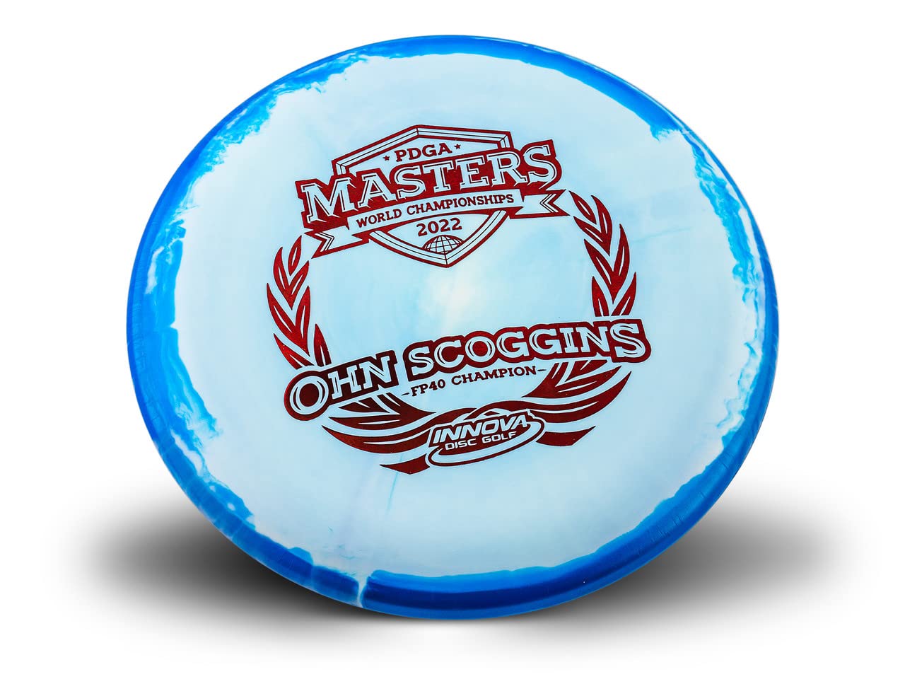 Innova Discs Limited Edition 2022 Tour Series OHN Scoggins World Championship Commemorative Halo Star Aviar Putter Golf Disc [Colors Will Vary] - 173-175g