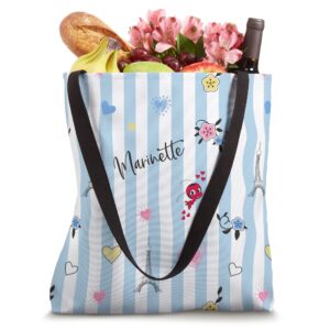 Miraculous Ladybug Charming Paris with Tikki Tote Bag