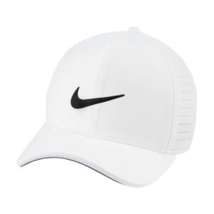 nike classic 99 unisex golf cap s/m, white, m