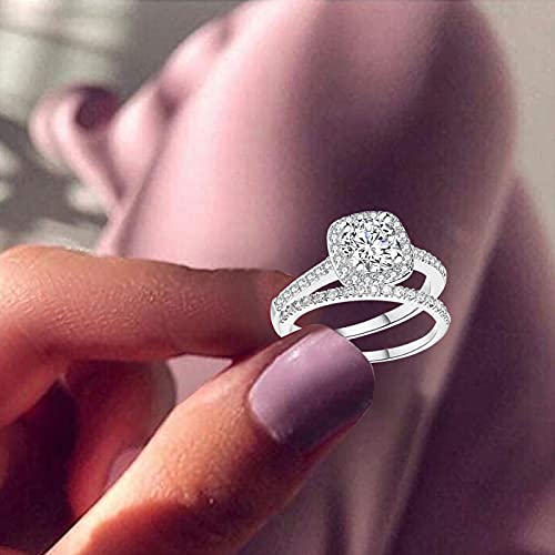 Birthday Engagement Wedding Jewelry Accessories Women's Ring Open Adjustable Women's Ring Black Gold Silver Rings Set Fidget Anxiety Rings for Women for Lover Women Fashion Men