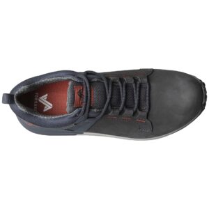 Forsake Range Low Men's Waterproof Hiking Sneaker, Gunmetal, 9.5 M