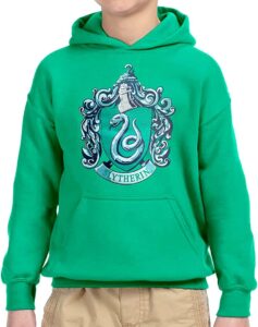 harry potter slytherin house crest hoodies