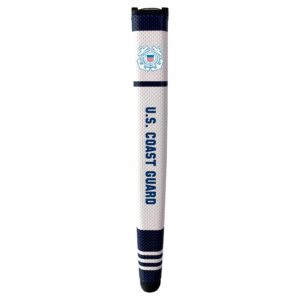 team golf ncaa us coast guard golf putter grip team golf ncaa golf putter grip (multi colored) with removable ball marker, durable wide grip & easy to control