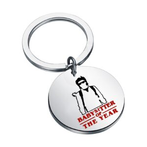 tv serial themed charm gift tv show fans gift babysitter of the year (babysitter of the year)