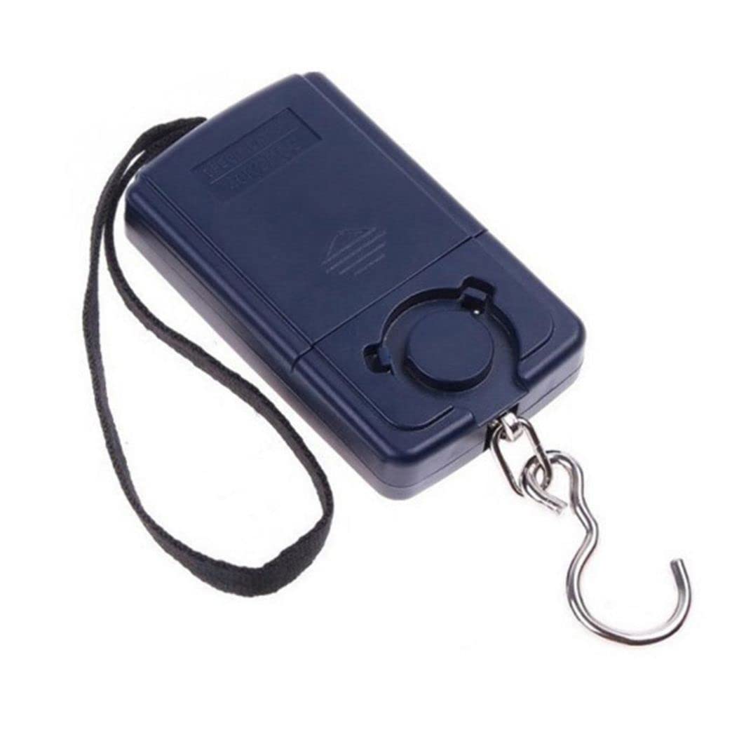 20g - 40kg Digital Hanging Box Fishing Scale Mini Portable Fish Scale Portable Mini Scale Portable Electronic Scale Key Chain Electronic Scale Suitable for Outdoor Cooking Fishing Travel Carry on