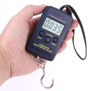 20g - 40kg Digital Hanging Box Fishing Scale Mini Portable Fish Scale Portable Mini Scale Portable Electronic Scale Key Chain Electronic Scale Suitable for Outdoor Cooking Fishing Travel Carry on