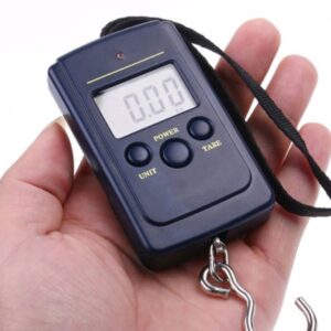 20g - 40kg Digital Hanging Box Fishing Scale Mini Portable Fish Scale Portable Mini Scale Portable Electronic Scale Key Chain Electronic Scale Suitable for Outdoor Cooking Fishing Travel Carry on