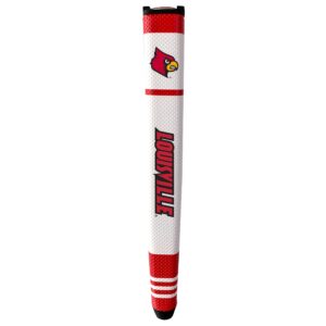 team golf ncaa louisville golf putter grip team golf ncaa golf putter grip (multi colored) with removable ball marker, durable wide grip & easy to control