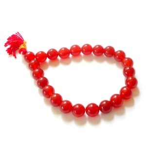 earthegy carnelian mala power bracelet